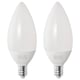 SOLHETTA LED bulb E12 250 lumen, chandelier/opal white - IKEA CA