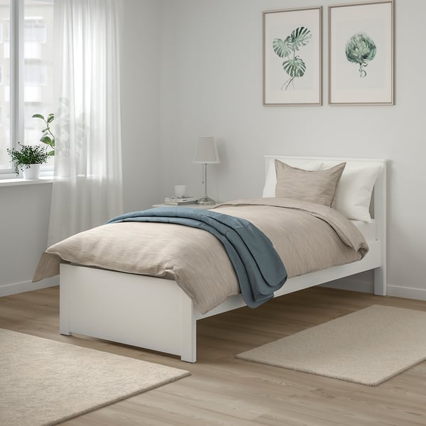 SONGESAND Bed frame - white - IKEA