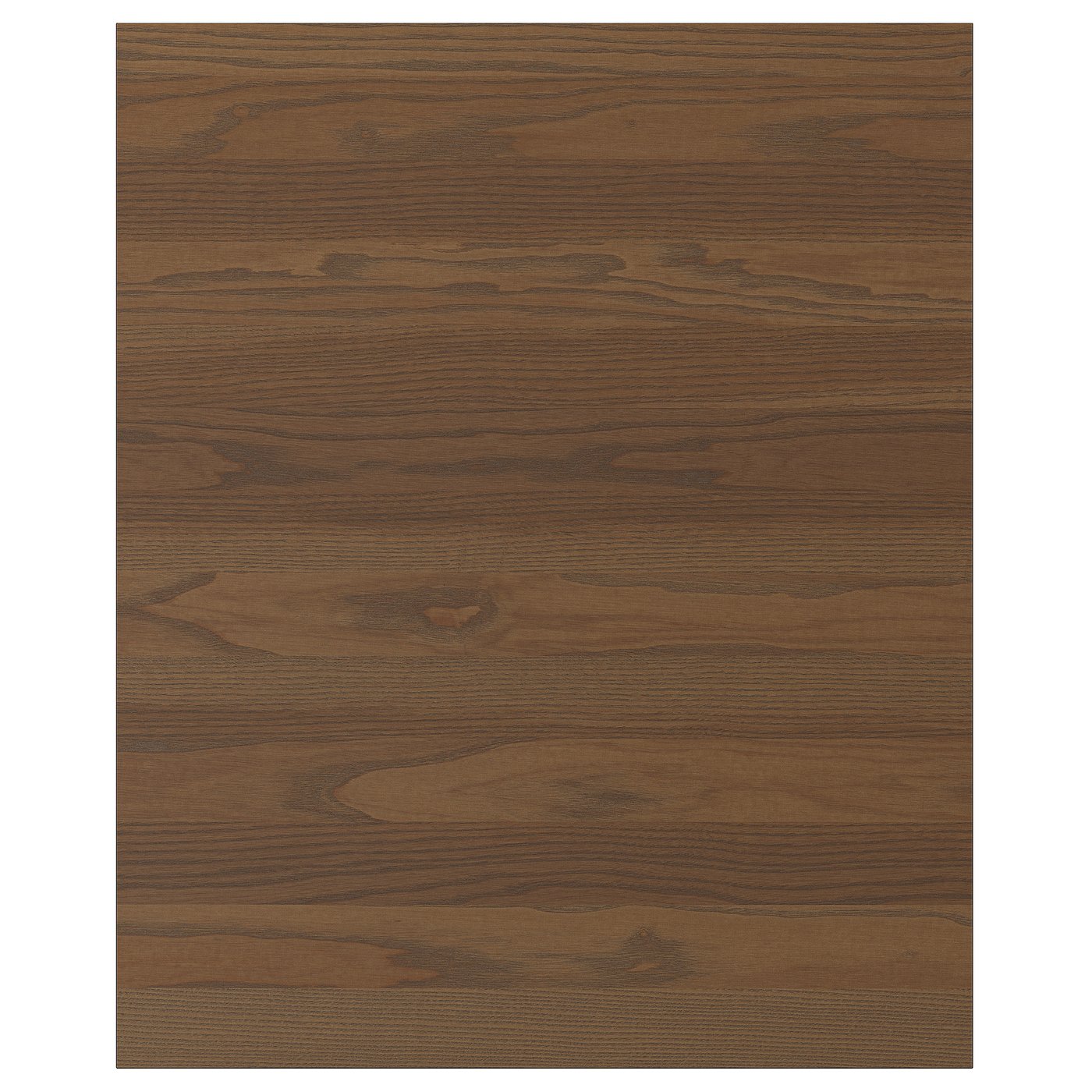 STENSTA cover panel, dark brown ash veneer, 63x76 cm (25x30") - IKEA CA