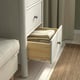STOREMOLLA 5-drawer chest, light gray-beige stained, 63x50x131 cm (243 ...