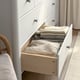 STOREMOLLA 8-drawer dresser, light gray-beige stained, 171x50x91 cm ...
