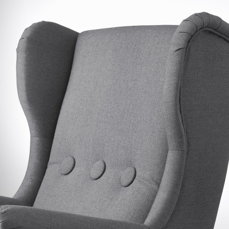 STRANDMON children's arm chair, Vissle gray - IKEA CA