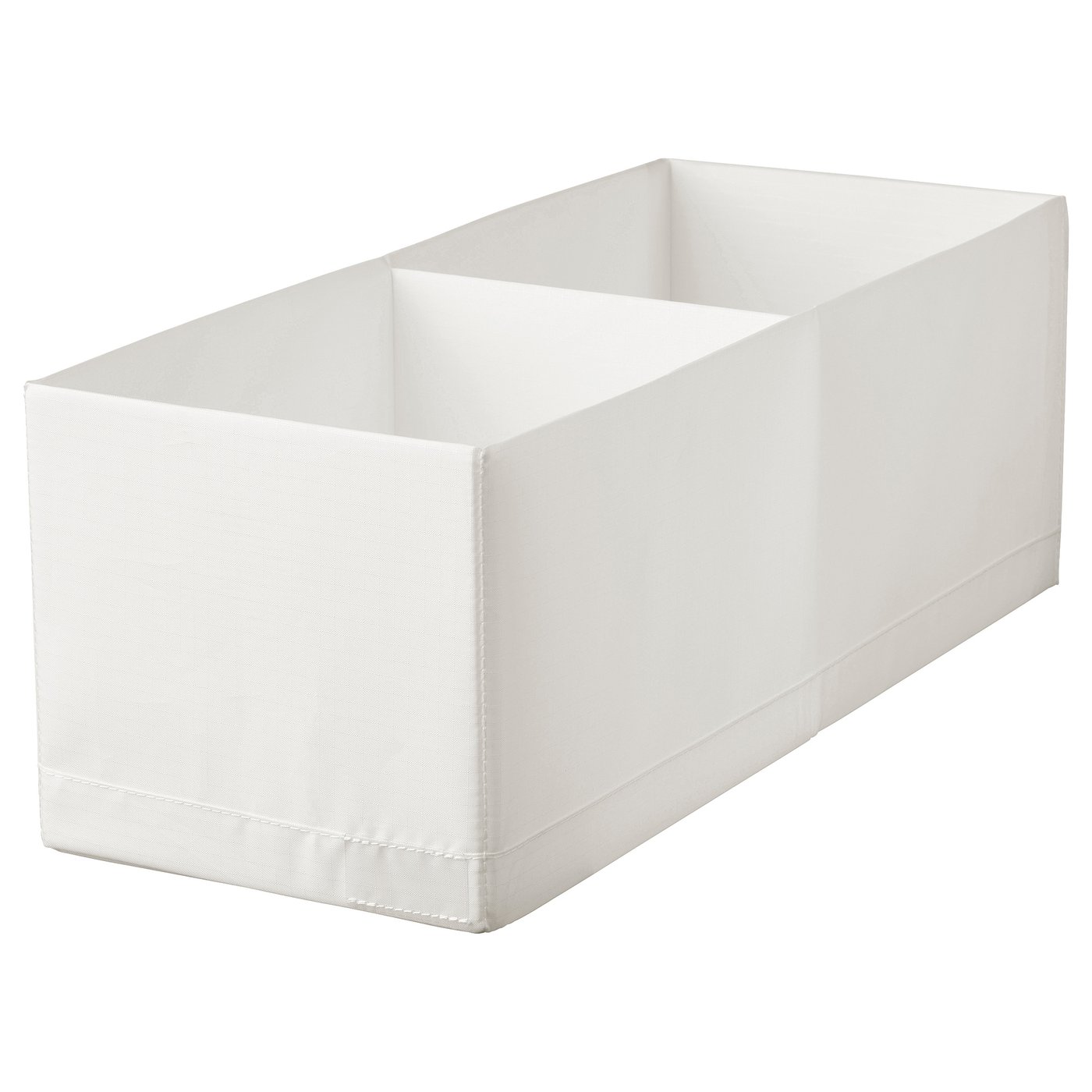 STUK box with compartments, white, 20x51x18 cm (7 ¾x20x7") - IKEA CA