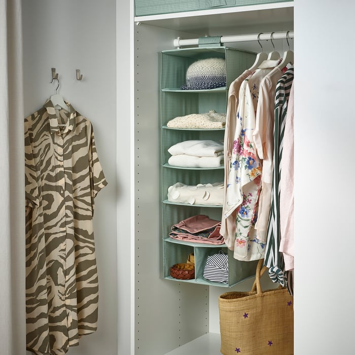 Hanging closet organizer & storage - IKEA CA
