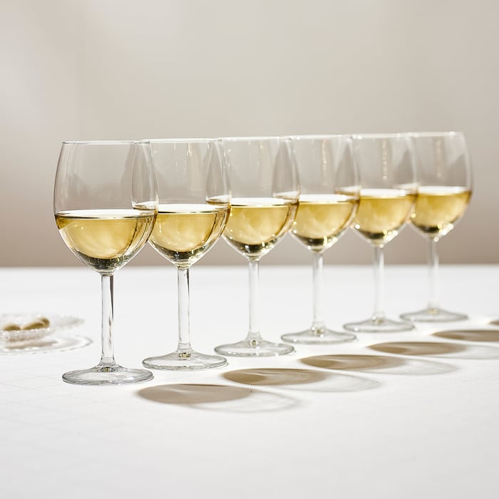 SVALKA wine glass, clear glass, 30 cl (10 oz) - IKEA CA