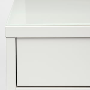 SYVDE Dressing table, white, 100x48 cm (391/2x19") - IKEA CA