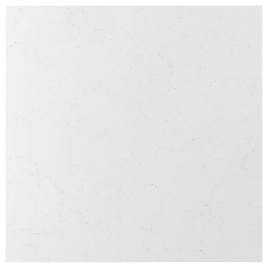 TÄRNHULT custom-made wall panel, white marble effect/glass composite, 3 ...