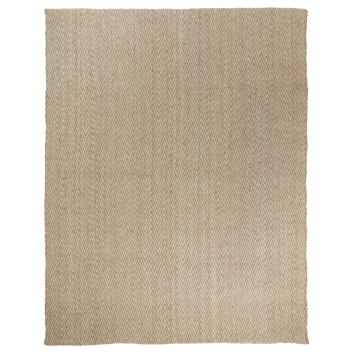 TÅGBILJETT rug, flatwoven, natural/beige, 240x300 cm (7'10"x9'10 ...