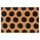 TÅGFORDON door mat, black/dot pattern, 60x90 cm (2'0"x2'11") - IKEA CA