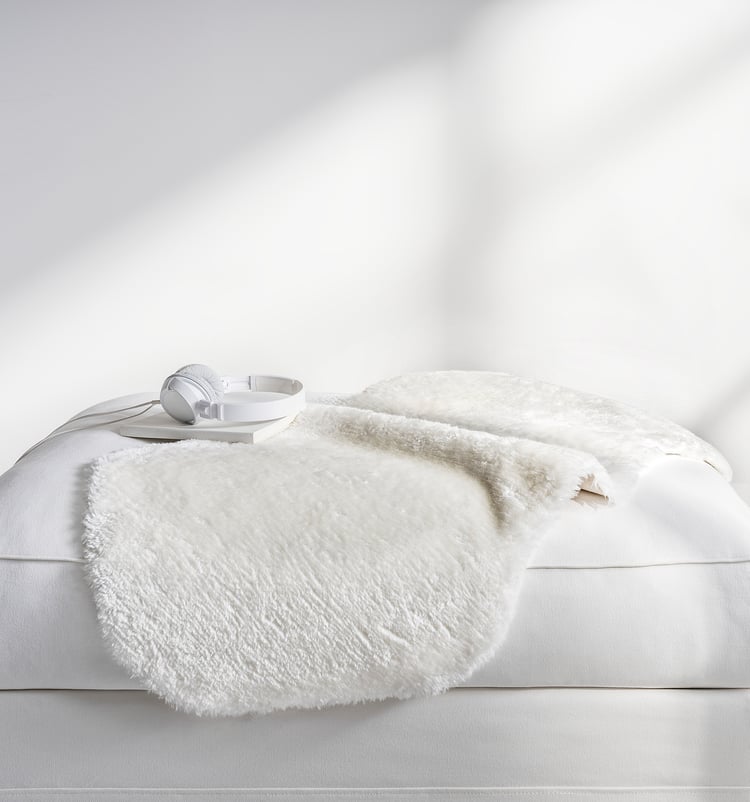TOFTLUND rug, white, 55x85 cm (1'10"x2'9") - IKEA CA