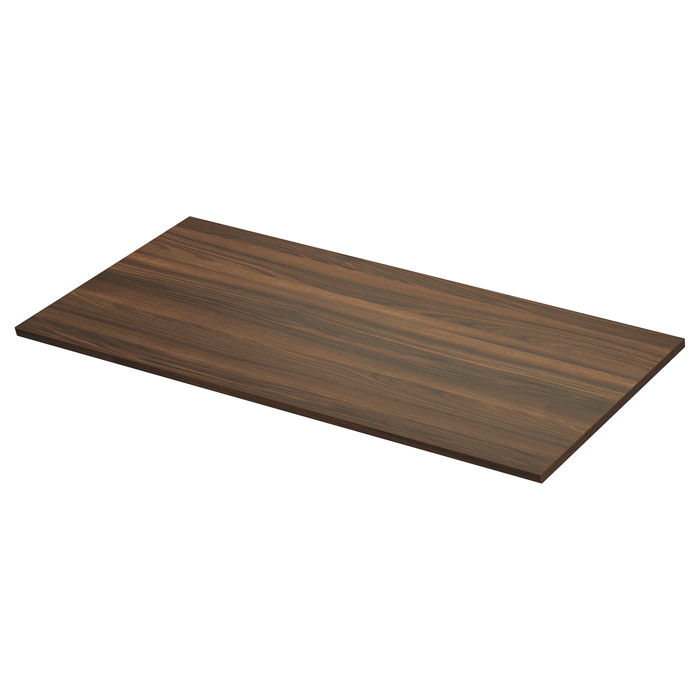 TOLKEN countertop, brown walnut effect/laminated board, 124.5x54.6 cm ...