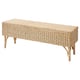 TOLKNING bench with storage, handmade rattan, 120 cm (47 ¼") - IKEA CA