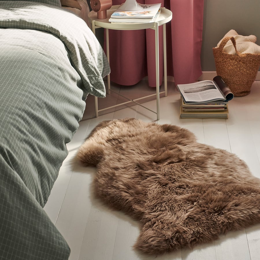 ULLERSLEV sheepskin, light brown, 70 cm (2'4") - IKEA CA