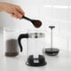 UPPHETTA French press coffee maker, glass/stainless steel, 1 l (34 oz ...