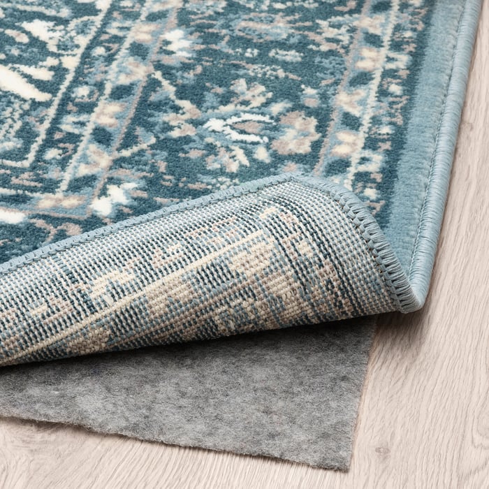 VEDBÄK rug, low pile, blue, 170x230 cm (5'7"x7'7") - IKEA CA