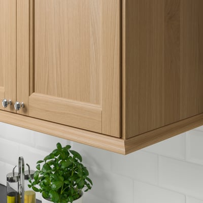 VEDHAMN deco strip, oak, 221 cm (87") - IKEA CA
