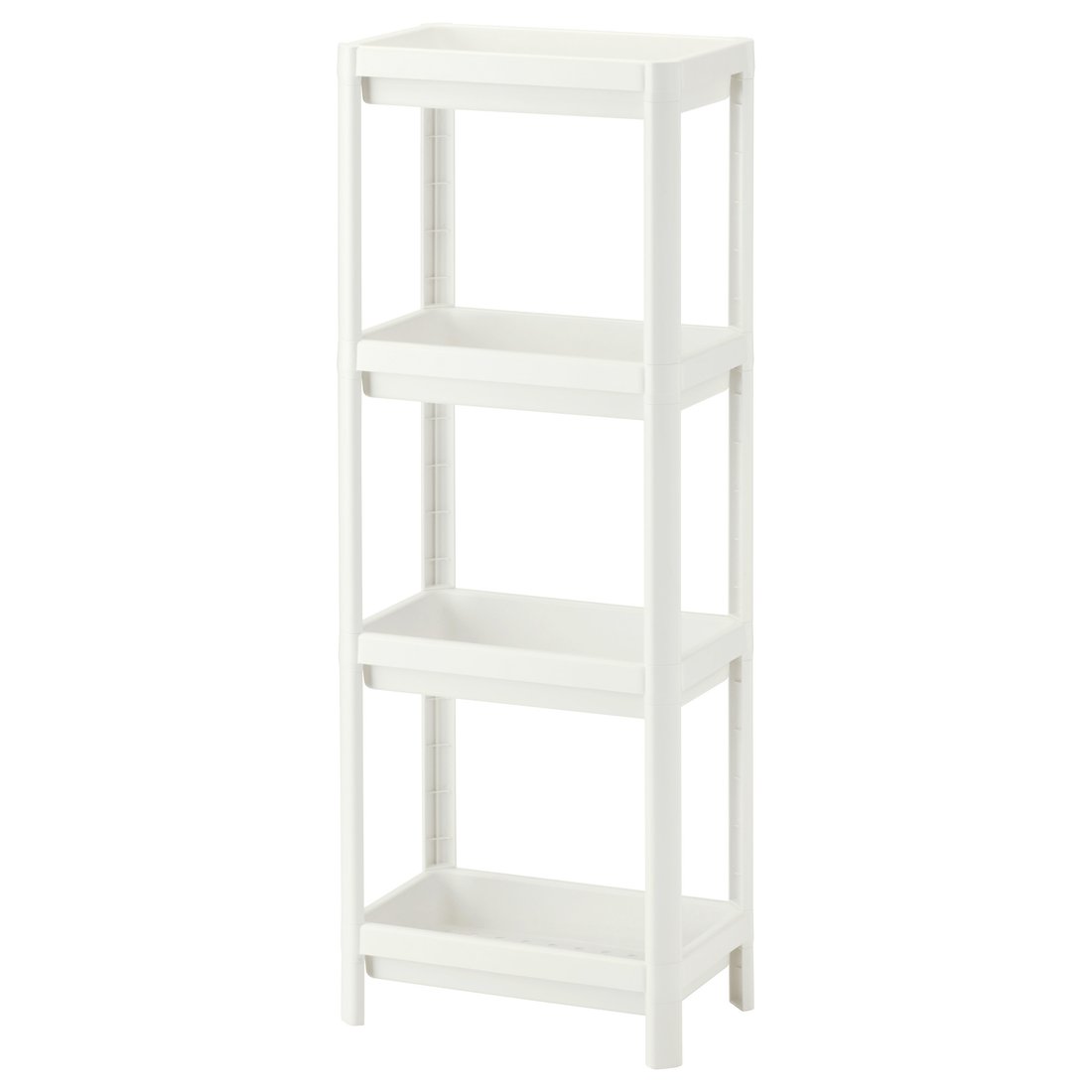 VESKEN shelf unit, white, 37x23x101 cm (141/2x91/8x395/8") - IKEA CA