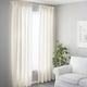 VIDGA single track rail, included ceiling fittings/white, 140 cm (55 ...