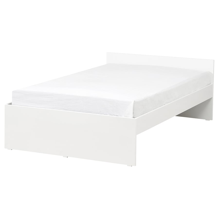 VIHALS bed frame, white, Full/Double - IKEA CA