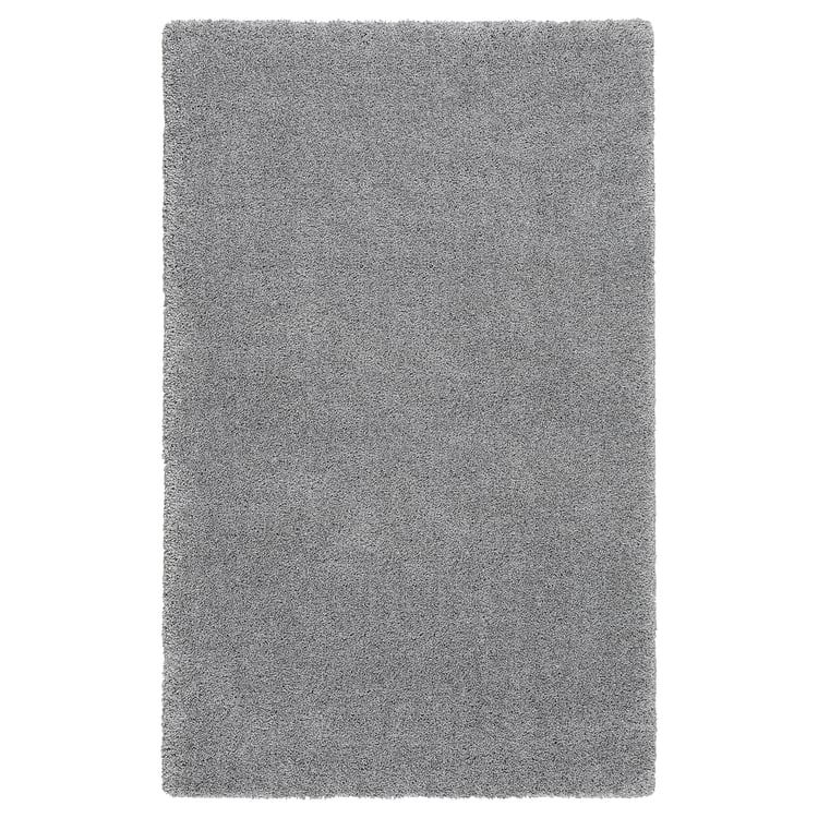 VOLLERSLEV rug, high pile, gray, 200x300 cm (6'7"x9'10") - IKEA CA