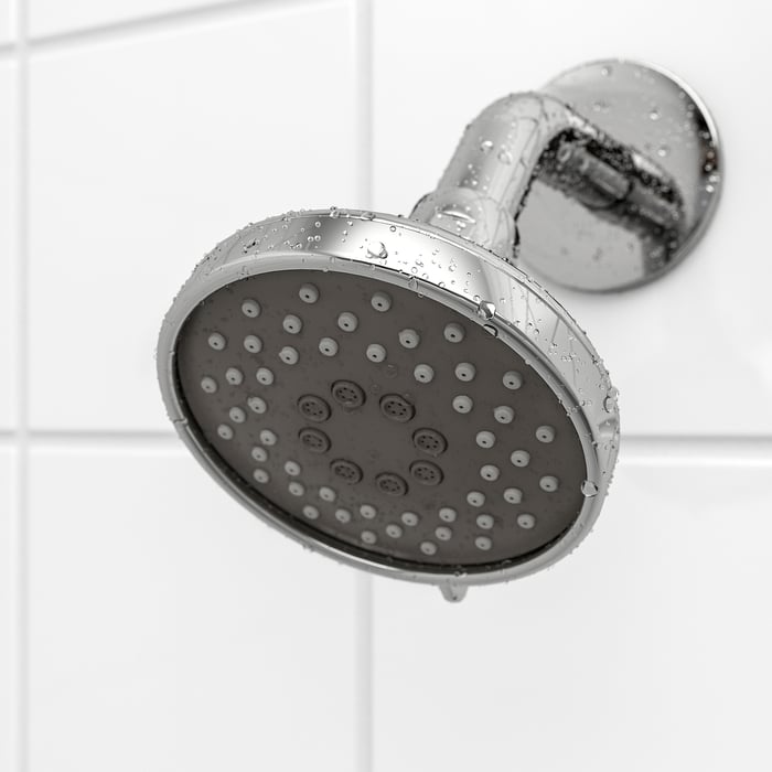 VOXNAN bath/shower set thermostatic faucet, chrome plated - IKEA CA