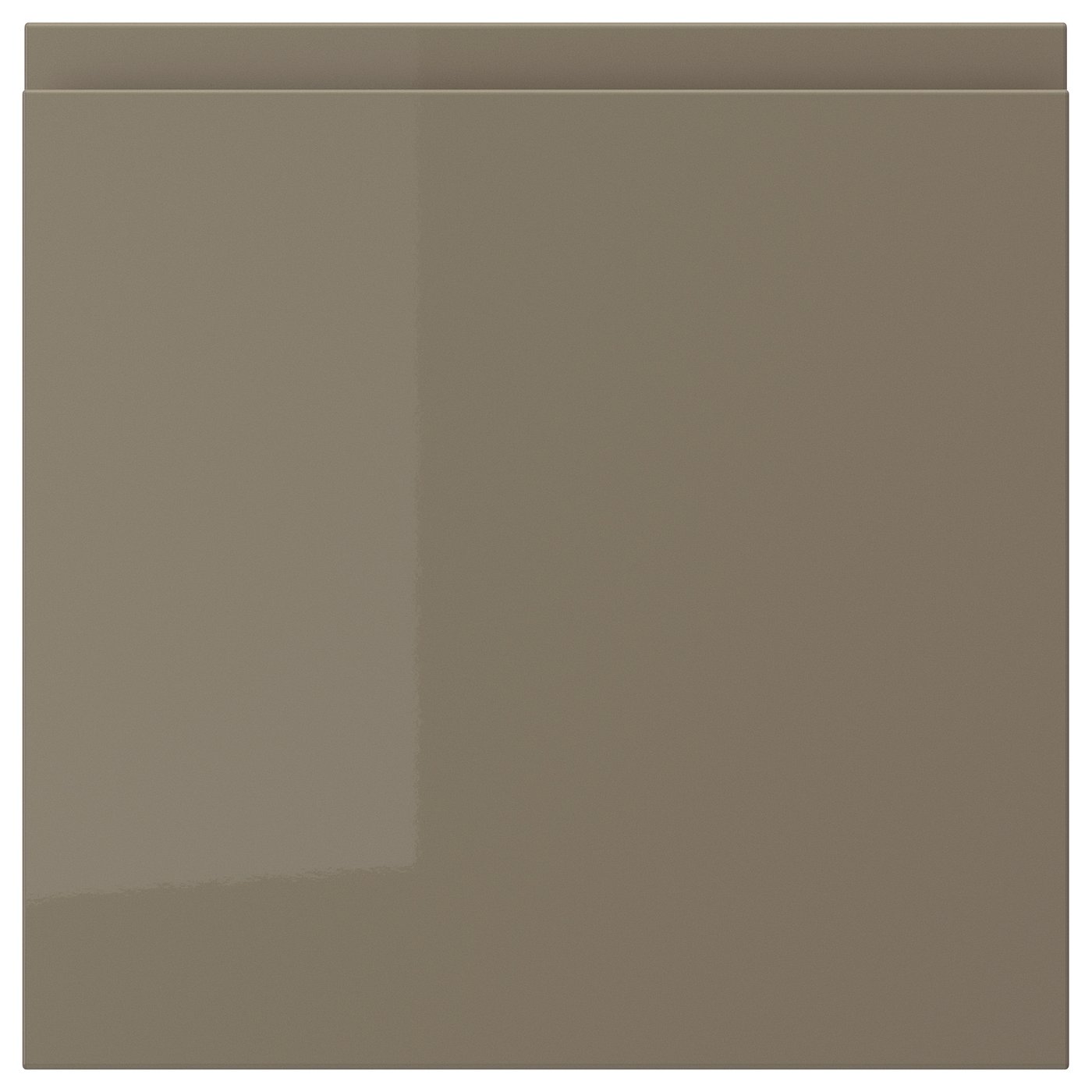 VOXTORP drawer front, high gloss dark gray-brown, 38x38 cm (15x15 ...
