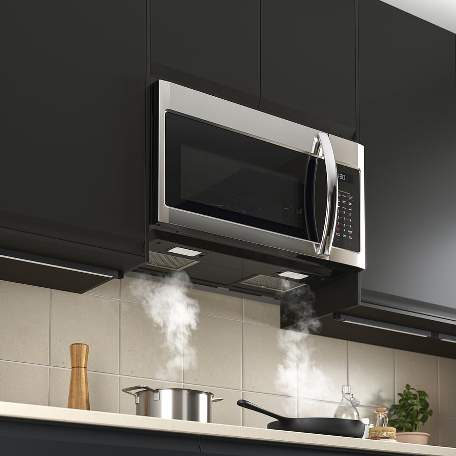 YGSBO over the range microwave, Stainless steel, 30" - IKEA CA