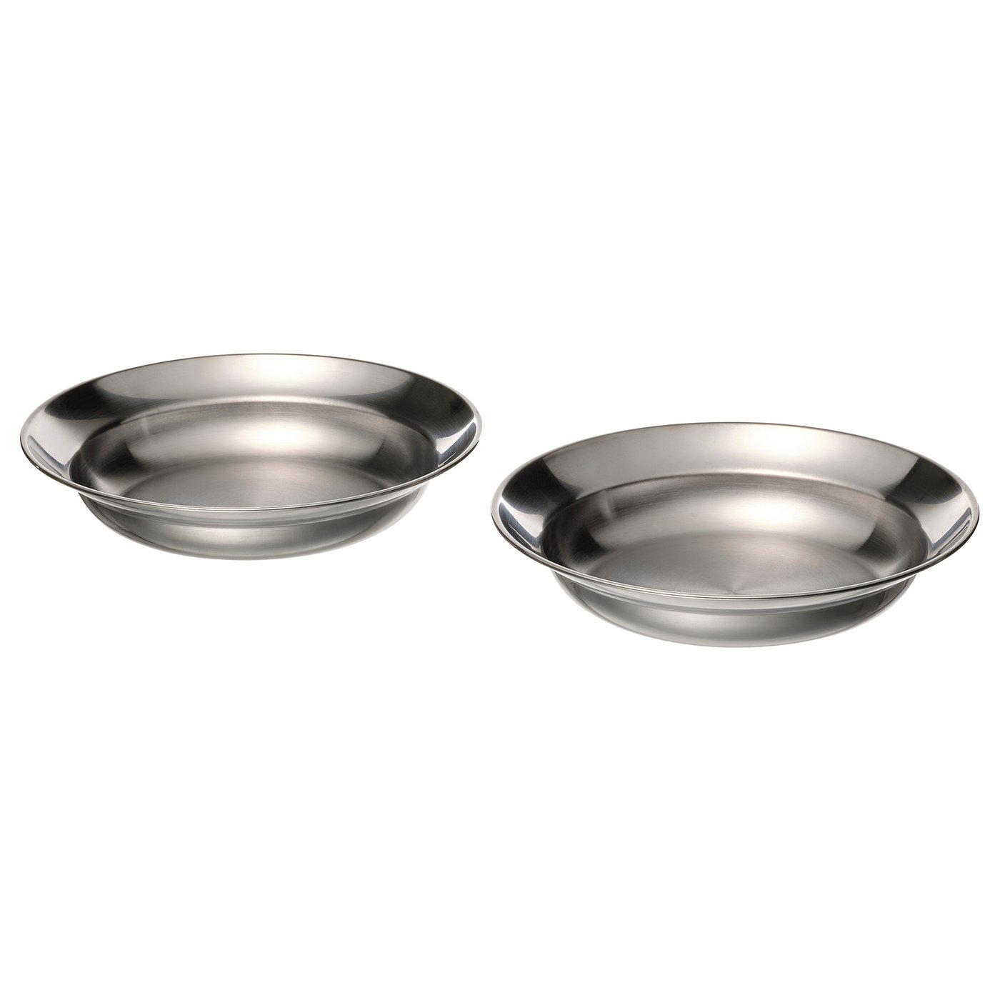 GRILLTIDER assiette creuse, acier inox, 21 cm (8 ½") - IKEA CA