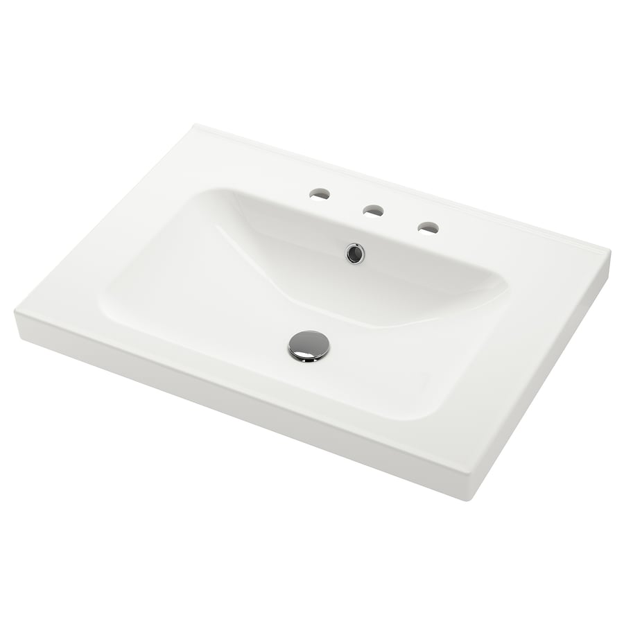 ORRSJÖN lavabo, blanc largeur 20 cm (8"), 79x55 cm (31x213/4") - IKEA CA