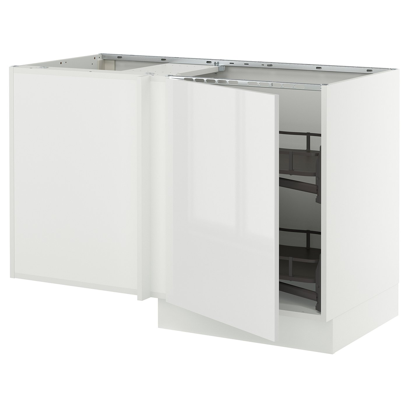 SEKTION arm inf angle+aménagement coul, blanc/Ringhult blanc, 127x61x76 ...