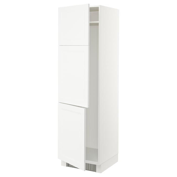 SEKTION armoire haute pr réfrig/congélateur, blanc/Axstad blanc mat ...