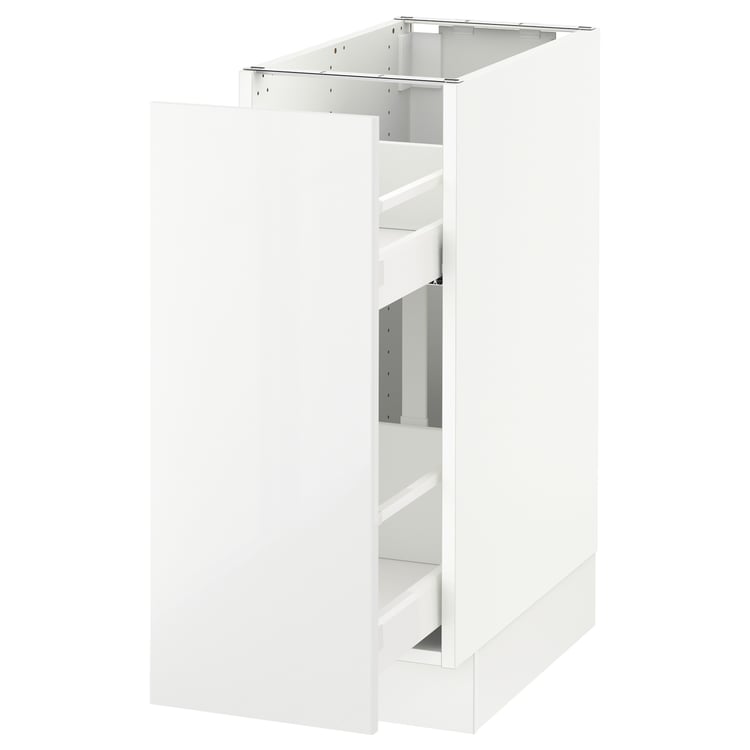 SEKTION armoire inf rgt coul, blanc/Ringhult blanc, 31x61x76 cm ...