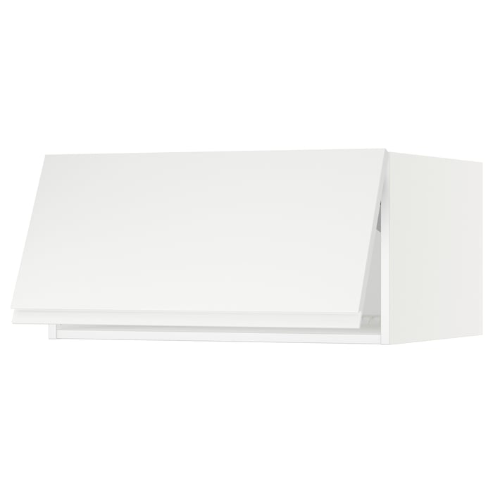 SEKTION surmeuble réfrig/cong av ouv press, blanc/Voxtorp blanc mat ...