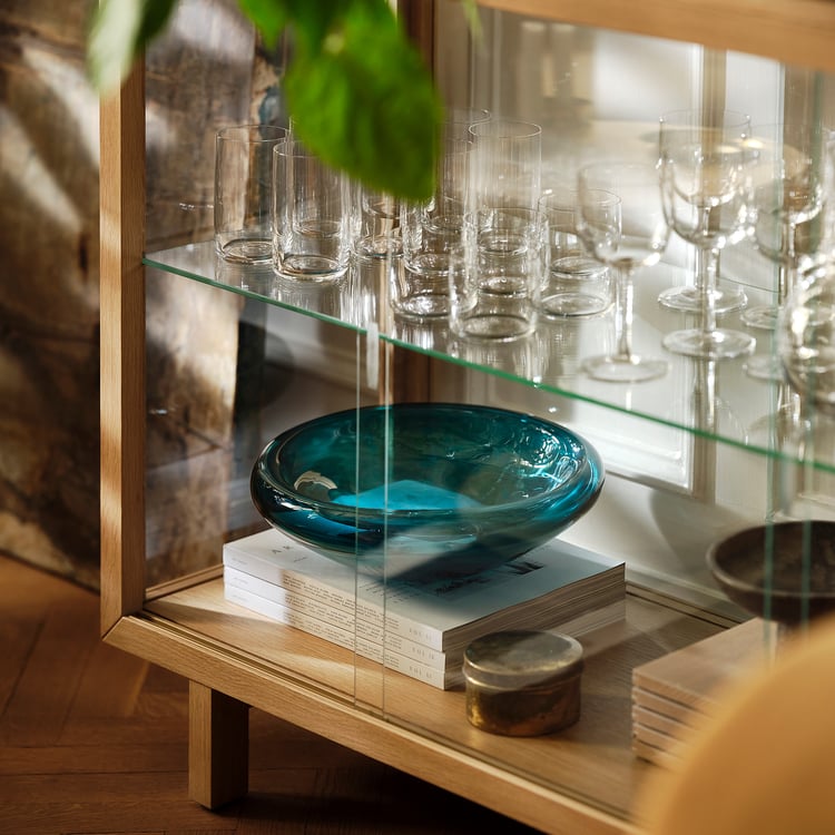 STOCKHOLM 2025 bol, bleu turquoise foncé, 34 cm (13 ½") - IKEA CA