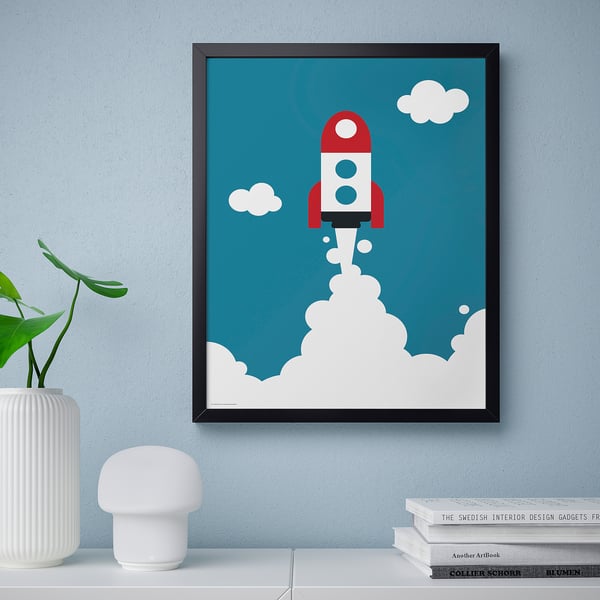 BILD Bild, Rakete, 40x50 cm - IKEA Schweiz