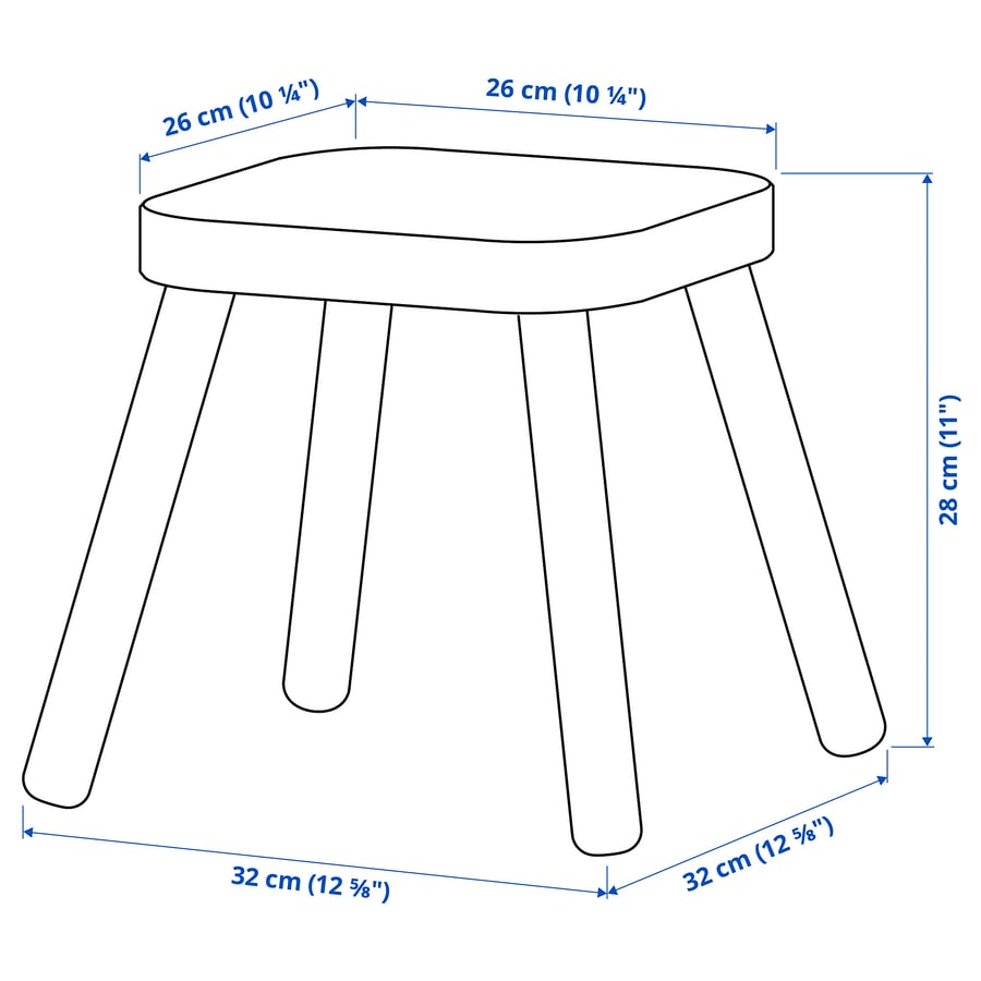 FLISAT Kinderhocker, Kiefer - IKEA Schweiz