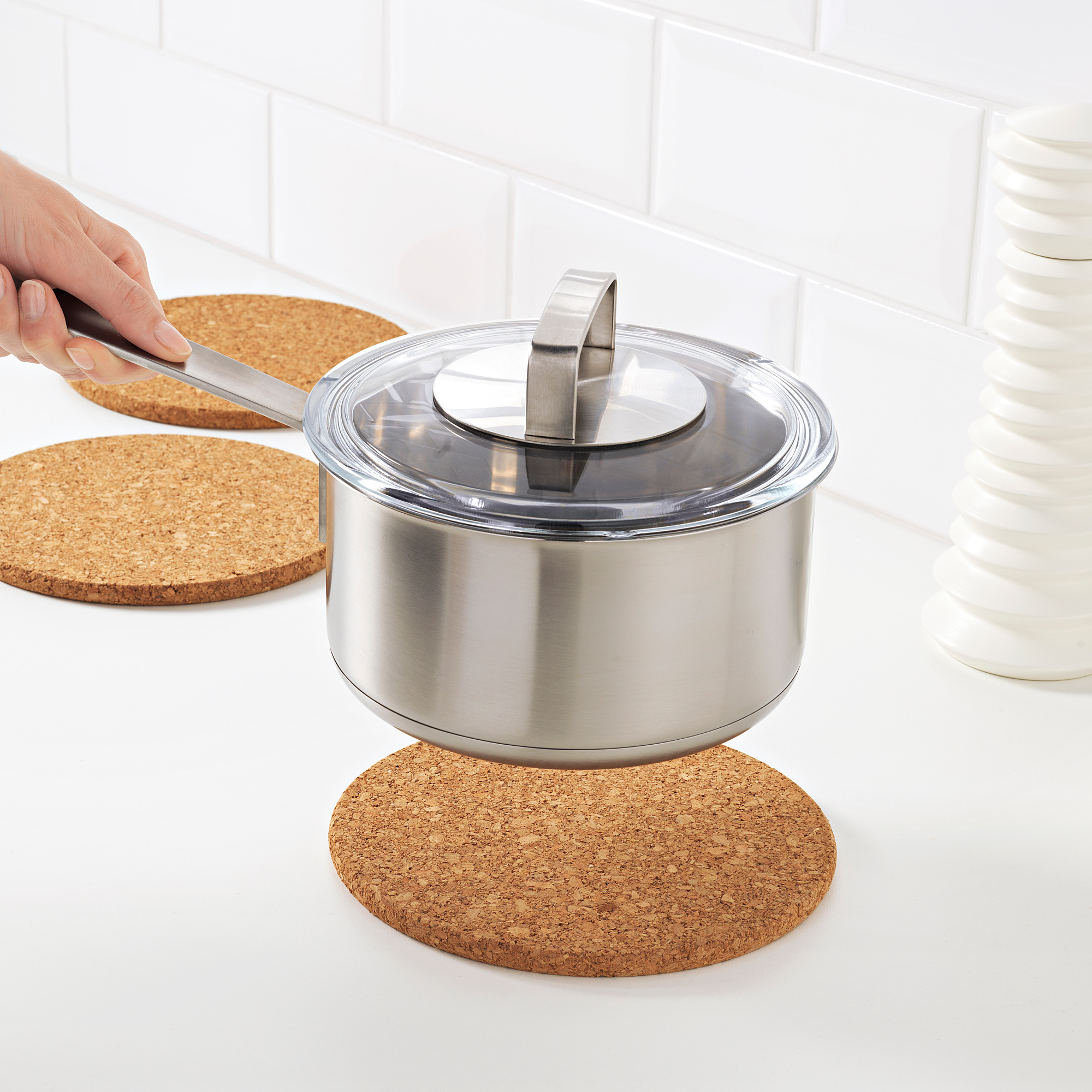 HEAT Topfuntersetzer, Kork, 19 cm - IKEA Schweiz