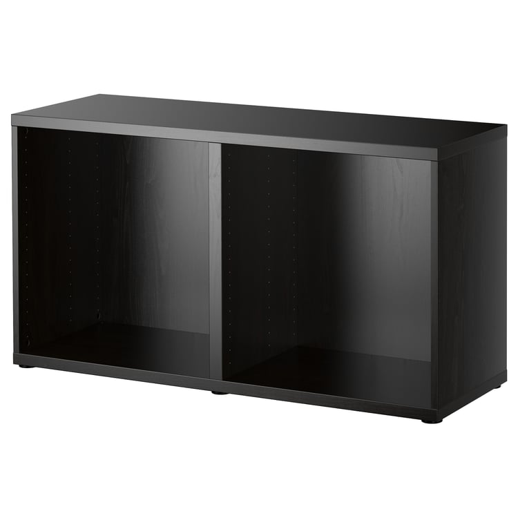BESTÅ frame, black-brown, 120x40x64 cm - IKEA Switzerland
