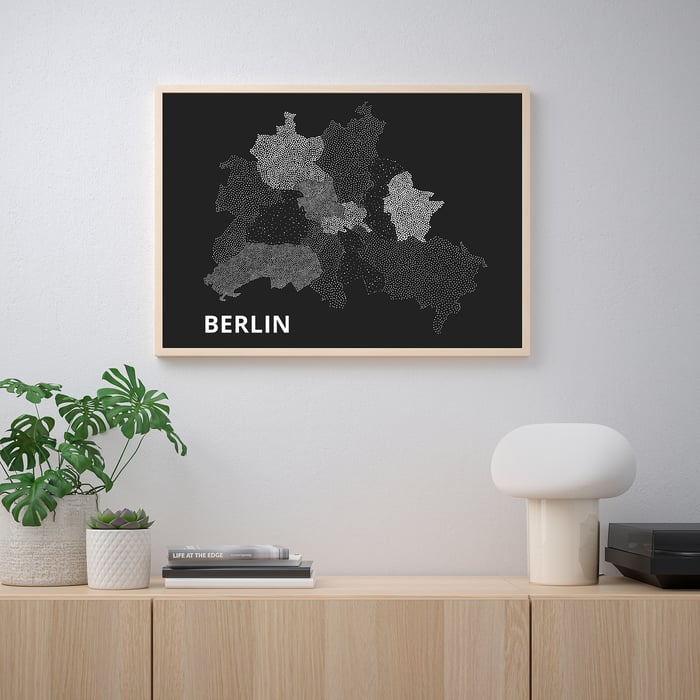 BILD Poster Tiny dots Berlin 2 70x50 Cm IKEA Switzerland bild-poster-tiny-dots-berlin-2-70x50-cm-ikea-switzerland