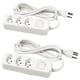 KOPPLA 3-way socket with switch, earthed/white, 1.5 m - IKEA Switzerland