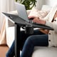 MITTZON laptop table with castors, black, 66x50 cm - IKEA Switzerland
