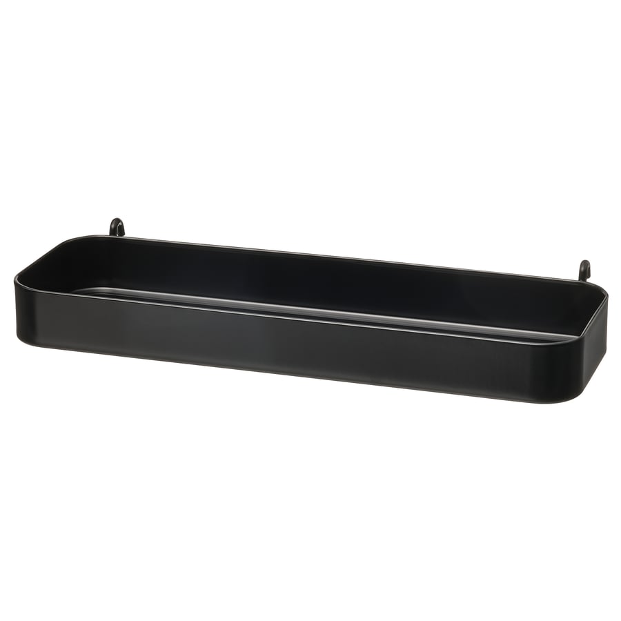 SKÅDIS shelf, black - IKEA Switzerland