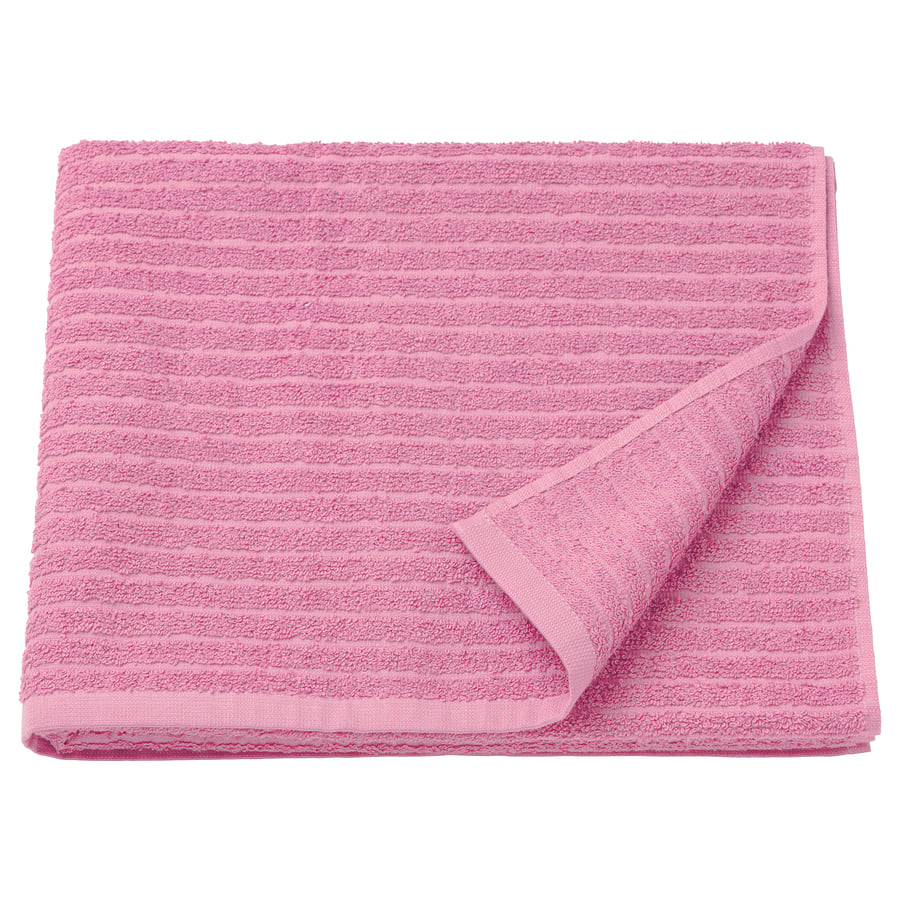 VÅGSJÖN bath towel, pink, 70x140 cm - IKEA Switzerland