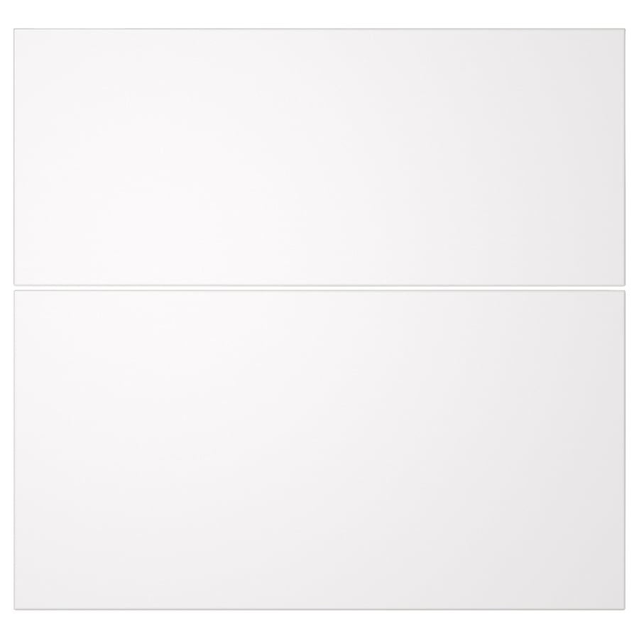 APLARED face de tiroir haut, lot de 2, blanc, 60x57 cm - IKEA Suisse