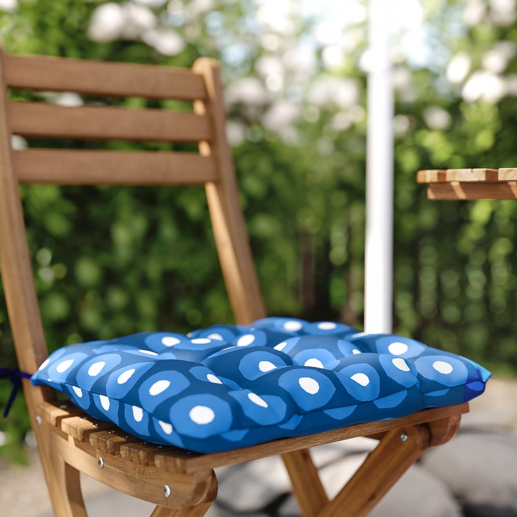 ASKHOLMEN table pliante + 4 chaises, ext, pliable brun foncé/Klösan ...