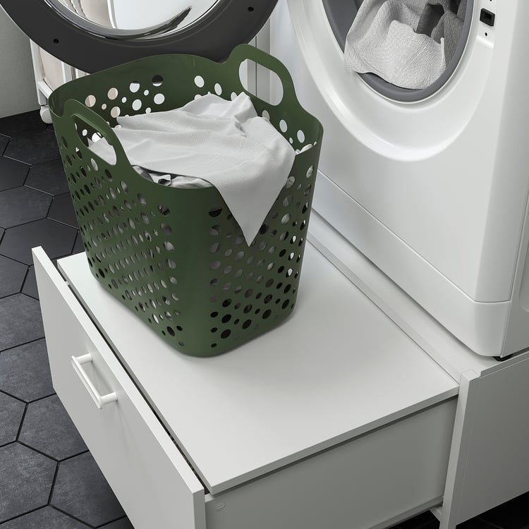 ENHET support pour lave-linge/sèche-linge, blanc, 60x62x45 cm - IKEA Suisse
