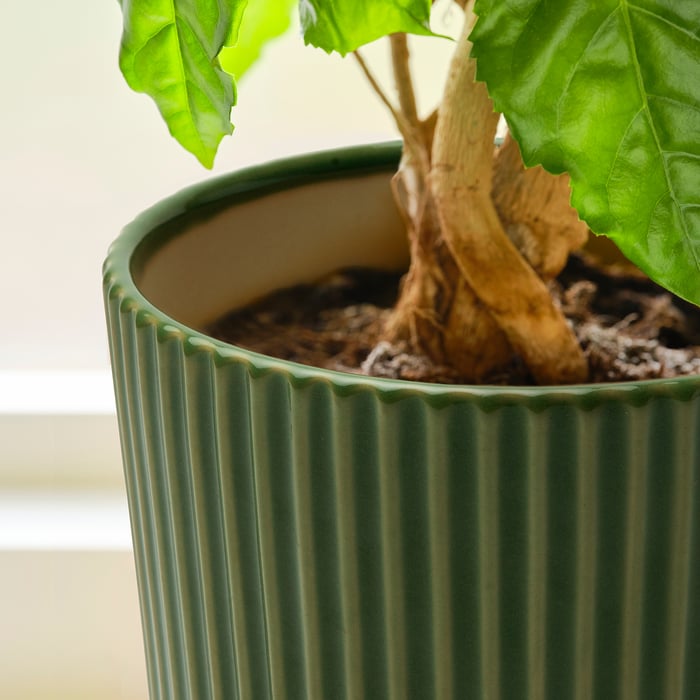 MÄVINN cache-pot, vert/sable - IKEA Suisse