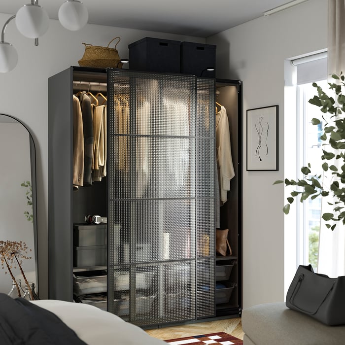 PAX / LUNDBRÄSMA armoire pte coul - IKEA Suisse