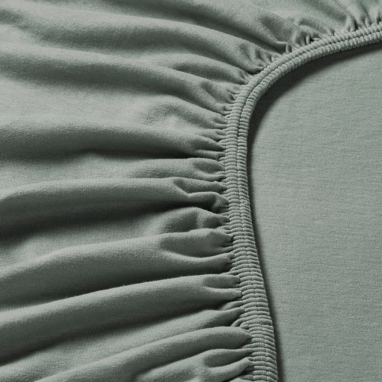 VÅRVIAL drap housse, gris vert, 160x200 cm - IKEA Suisse