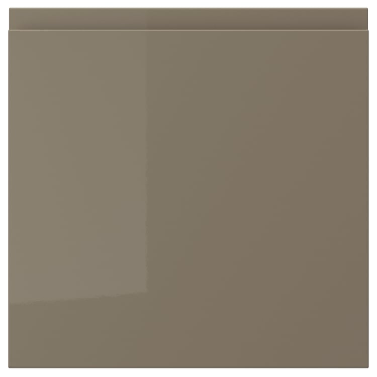 VOXTORP porte, brillant gris-brun foncé, 40x40 cm - IKEA Suisse